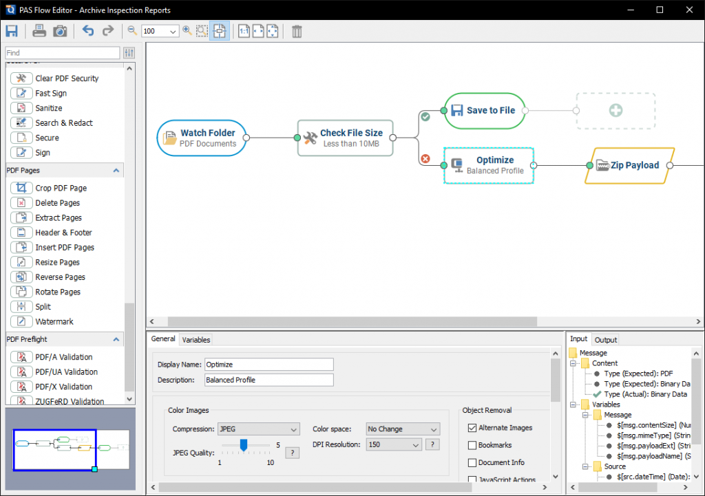 PDF Automation Server Screenshots